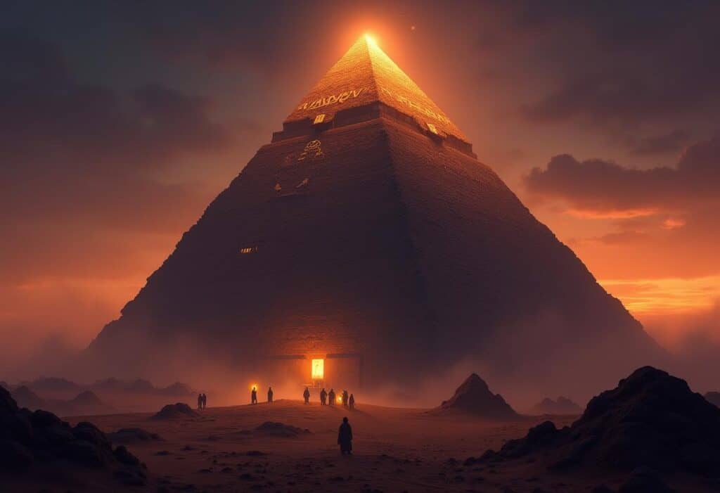 Die Geheimnisse der Pyramiden und ihre Verbindung zur ägyptischen ...